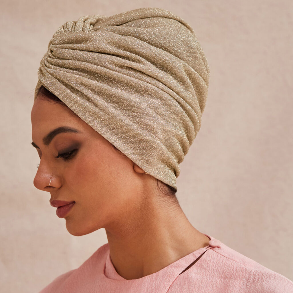 Maryam Lurex Turban | Nerida Turbans